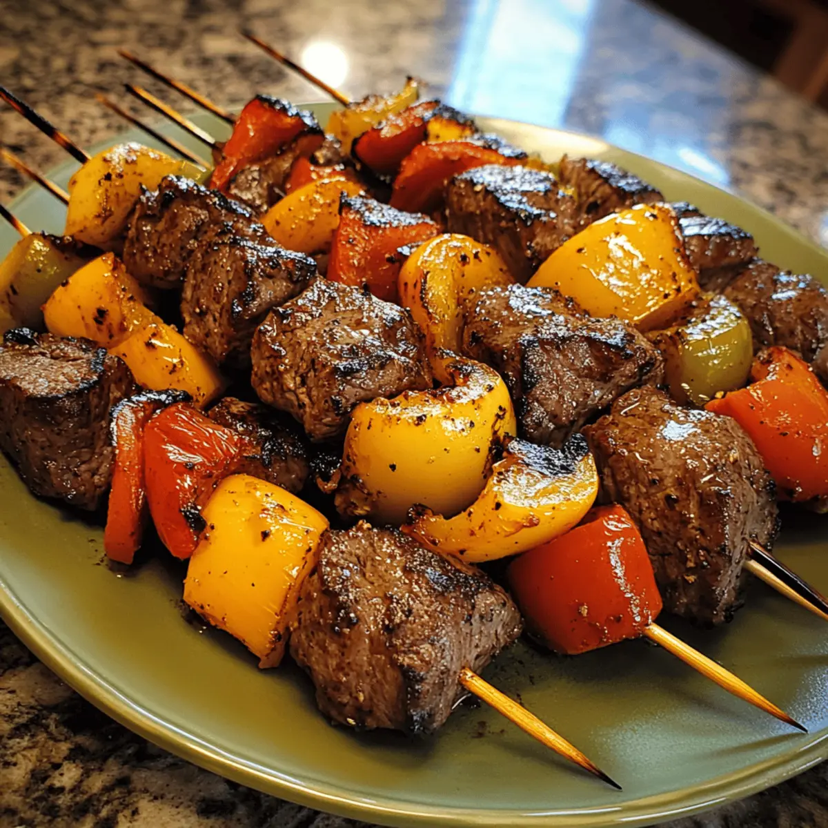 Irresistible Juicy Beef & Bell Pepper Kabobs: Ultimate BBQ Fix