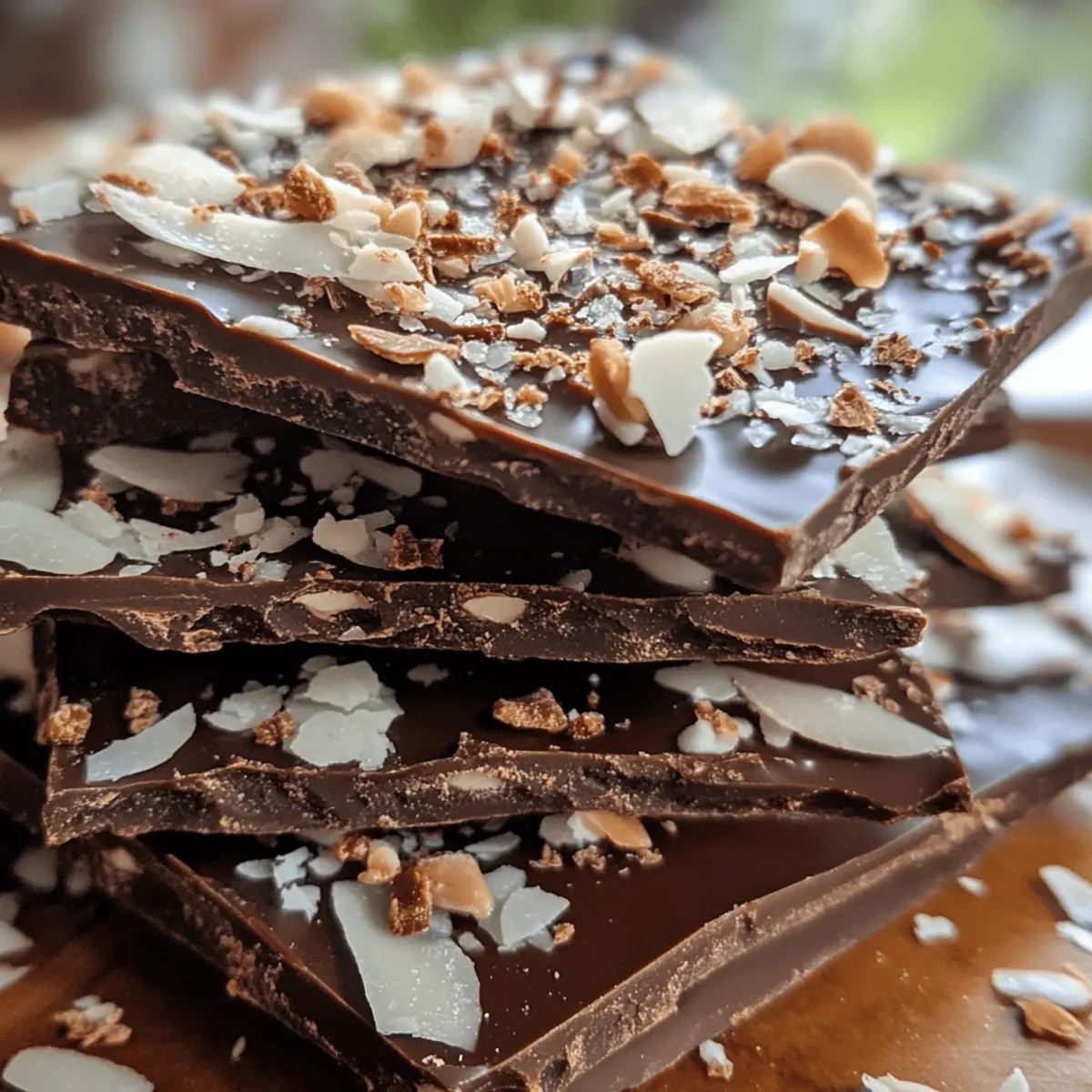 Ultimate Coconut Chocolate Bark: Delicious Homemade Treat