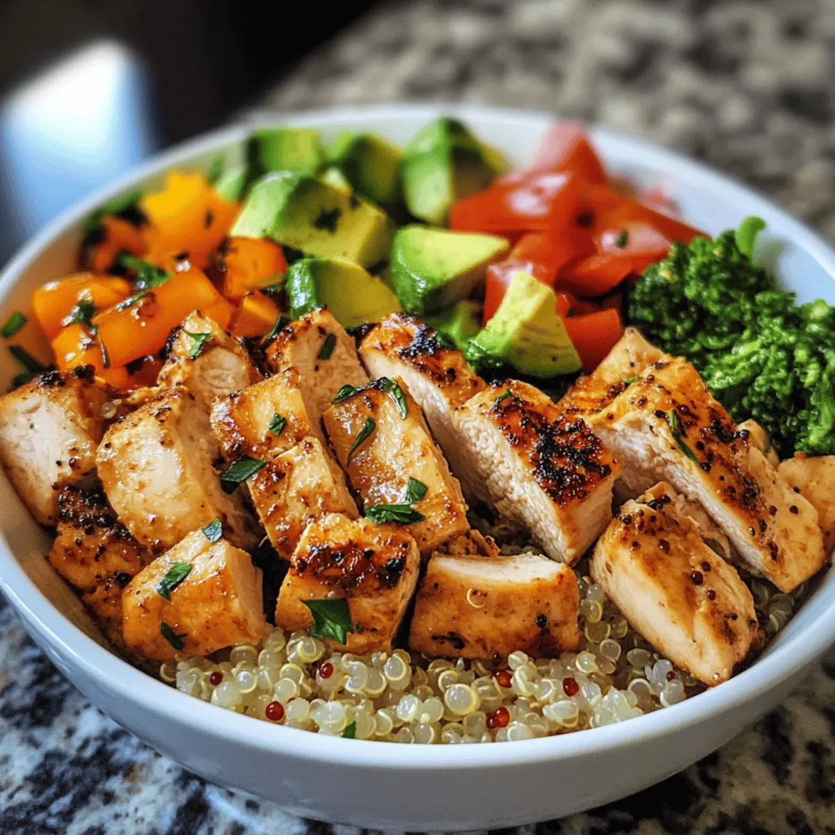Easy Delicious Chicken and Quinoa Power Bowl with Bold Flavors