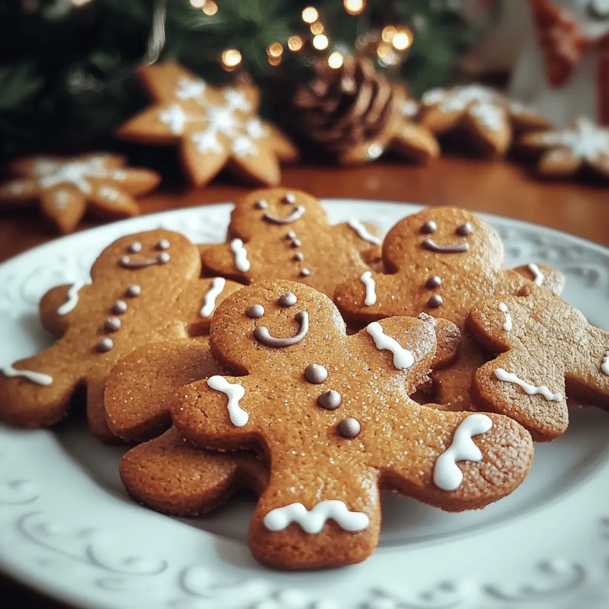 Easy Cozy Gluten-Free Gingerbread Cookies That Melt in Your Mouth