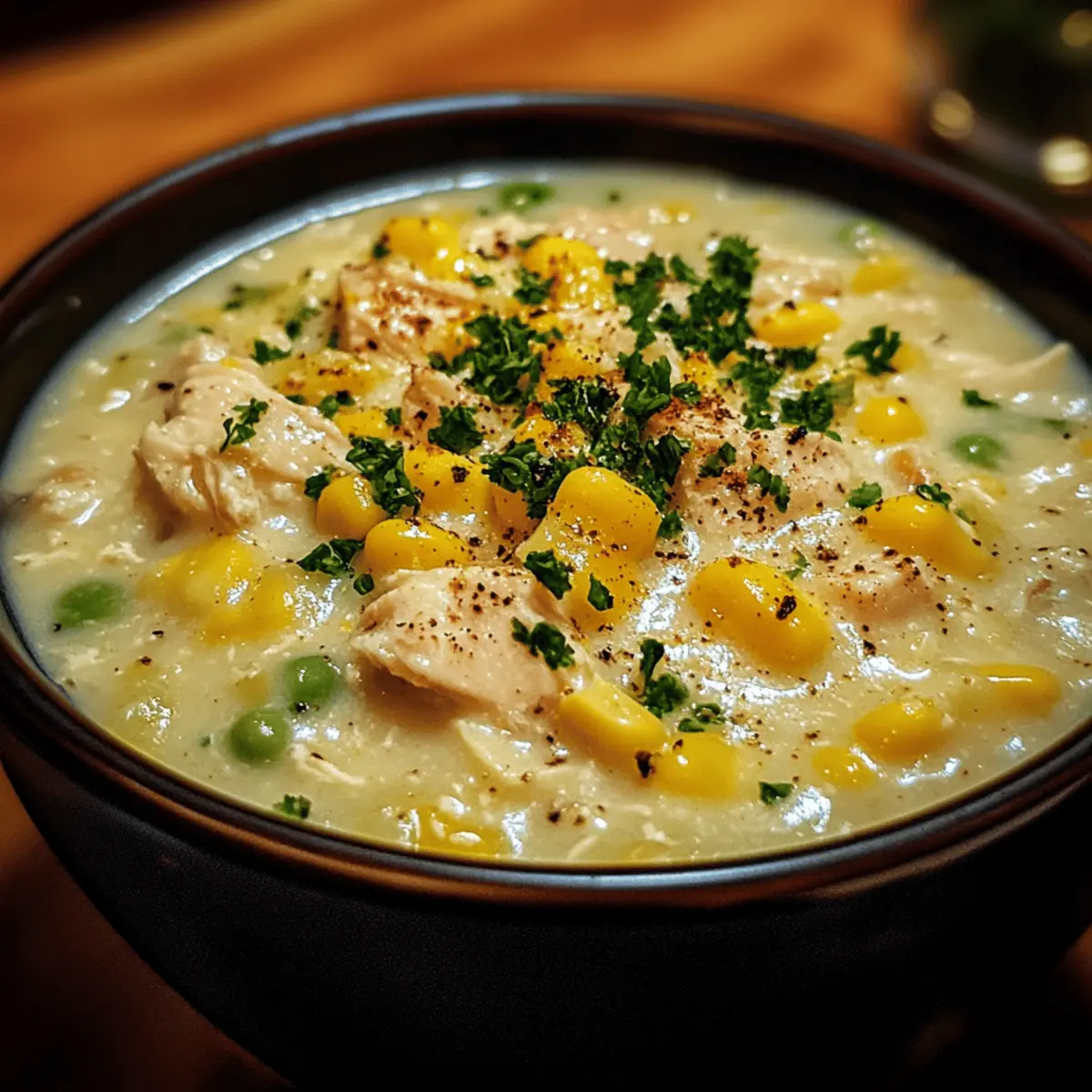 Ultimate Delicious Creamy Chicken and Corn Chowder